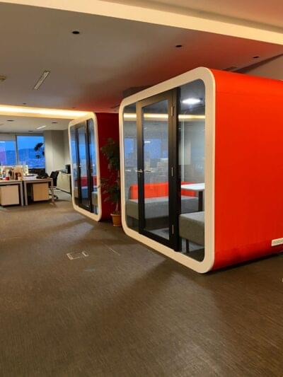 Ofis Telefon Görüşme Kabinleri Akustik Toplantı Kapsülleri